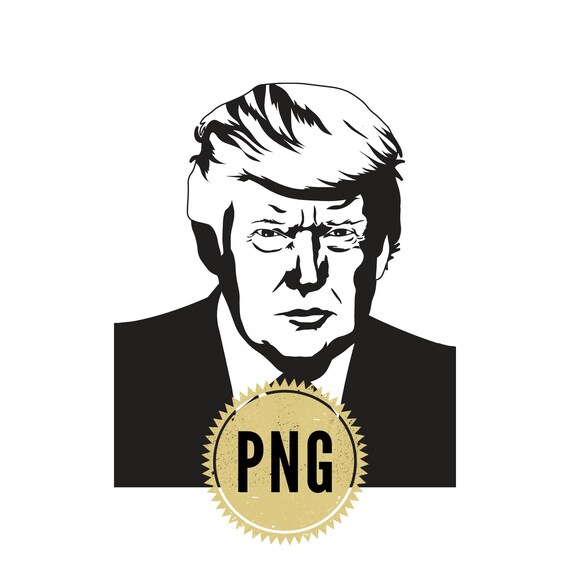 Donald Trump Presidential Graphics Portrait Profile of 45th - Etsy