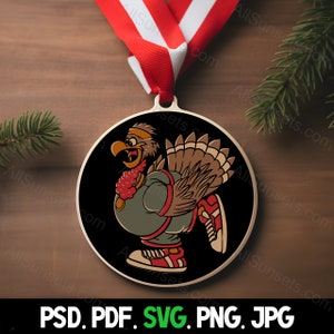 Turkey Jogging Svg Png Pdf Psd Jpg File Types Racing 5k 10k Half ...