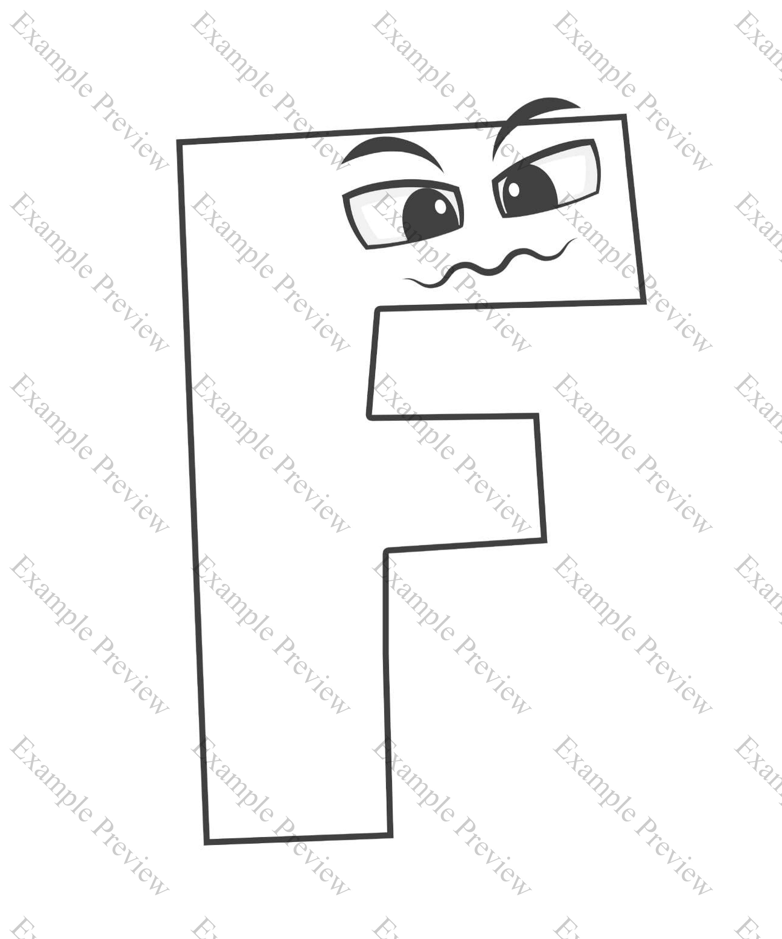KDP Smile Face Alphabet Coloring Pages Sheets PDF ABC Letters Colouring ...