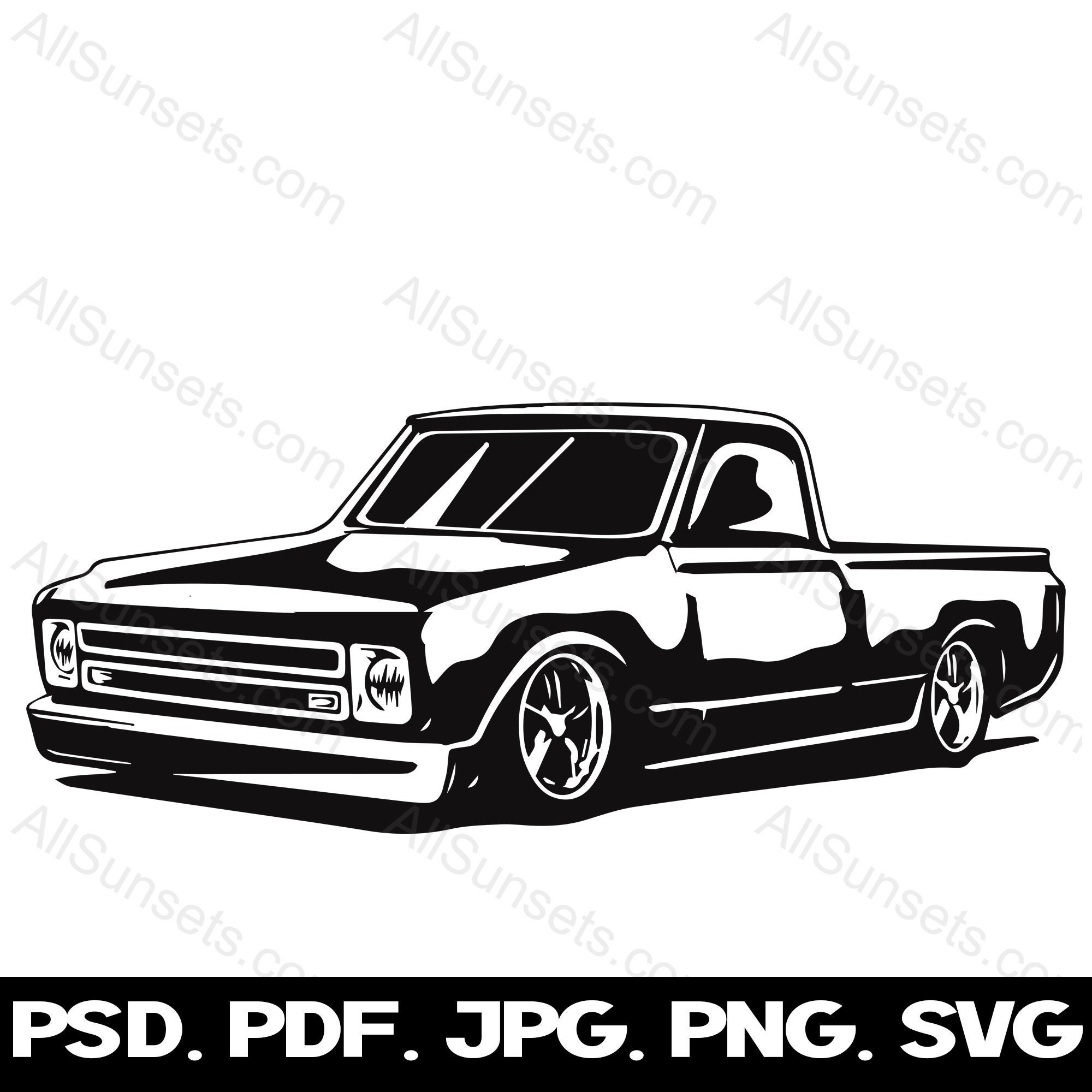 Dodge Pickup Truck Clipart