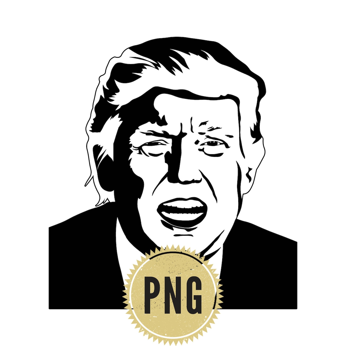 Donald Trump Presidential Svg Png Jpg Psd Pdf File Formats - Etsy