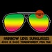 Rainbow Sunglasses PNG and SVG Cut File Clipart Glasses Graphics 70's ...