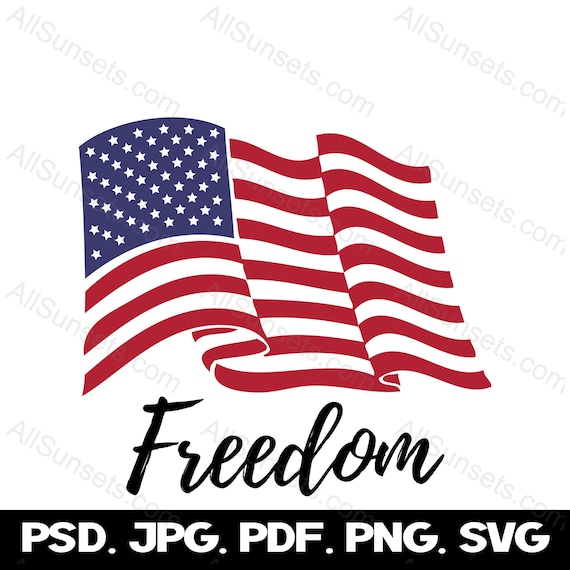 4th Of July Flag Clipart