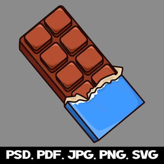 Animated Chocolate Candy Bars