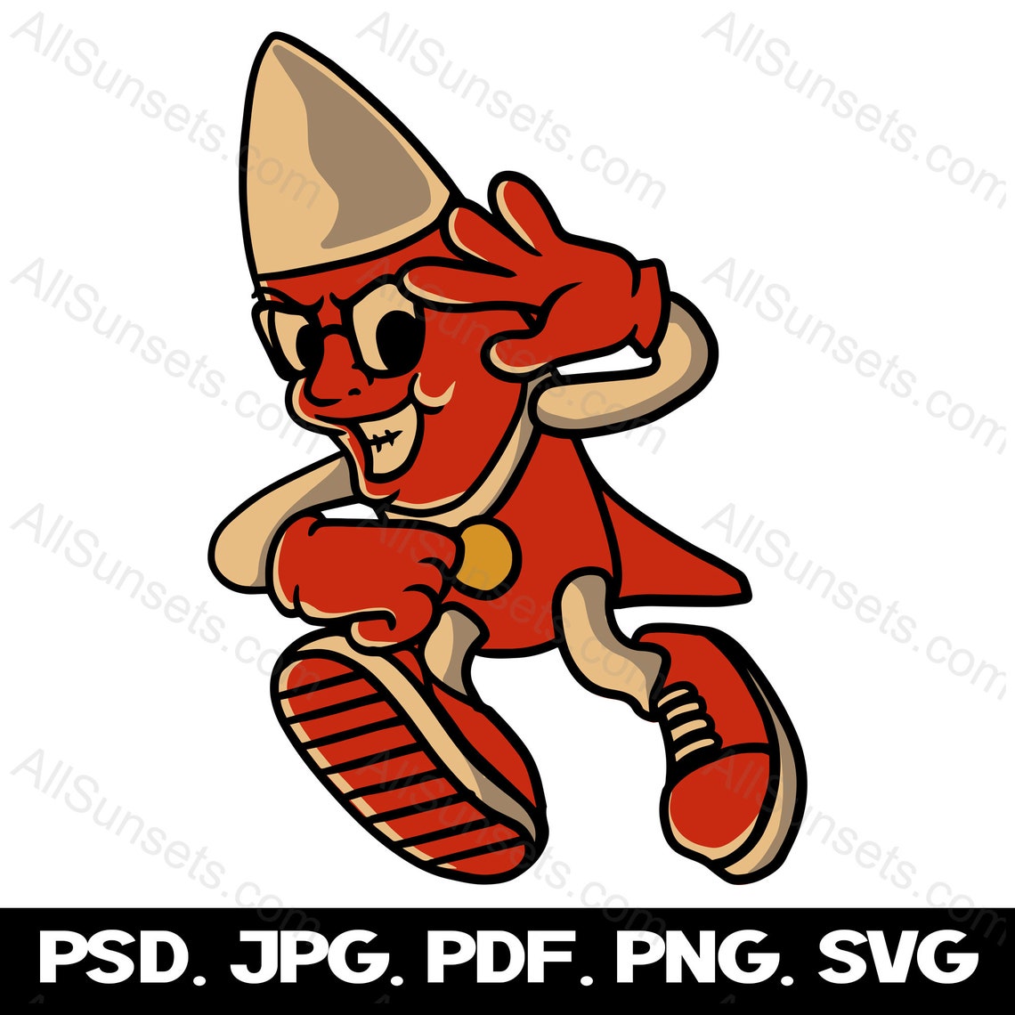 Rocket Running Svg Png Pdf Psd Jpg File Types 5k 10k Half - Etsy