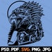Motorcycle Eagle SVG Forest Sunset Vector Graphics Clipart Svg Png Psd ...