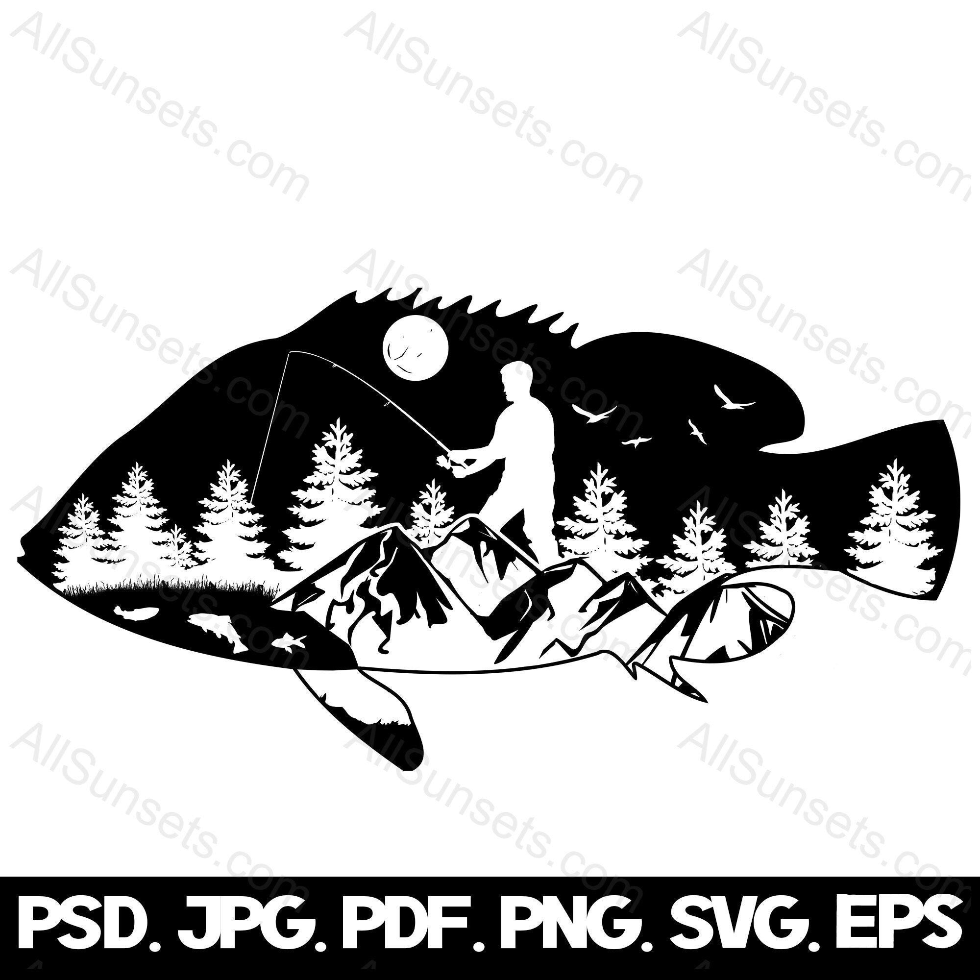 Triangle Black And White Clipart Fish