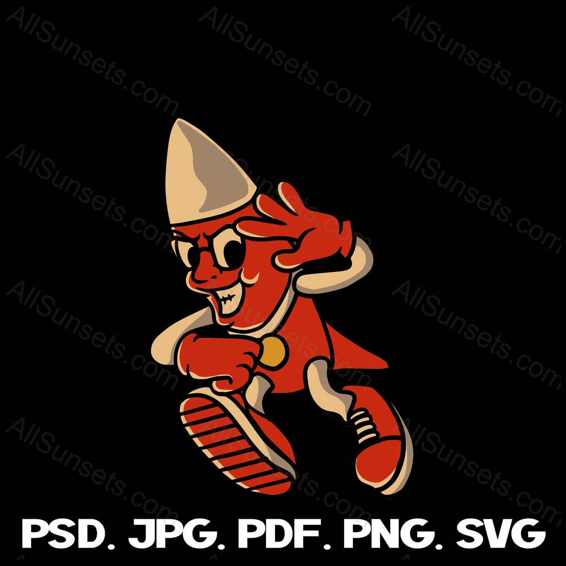 Rocket Running Svg Png Pdf Psd Jpg File Types 5k 10k Half - Etsy
