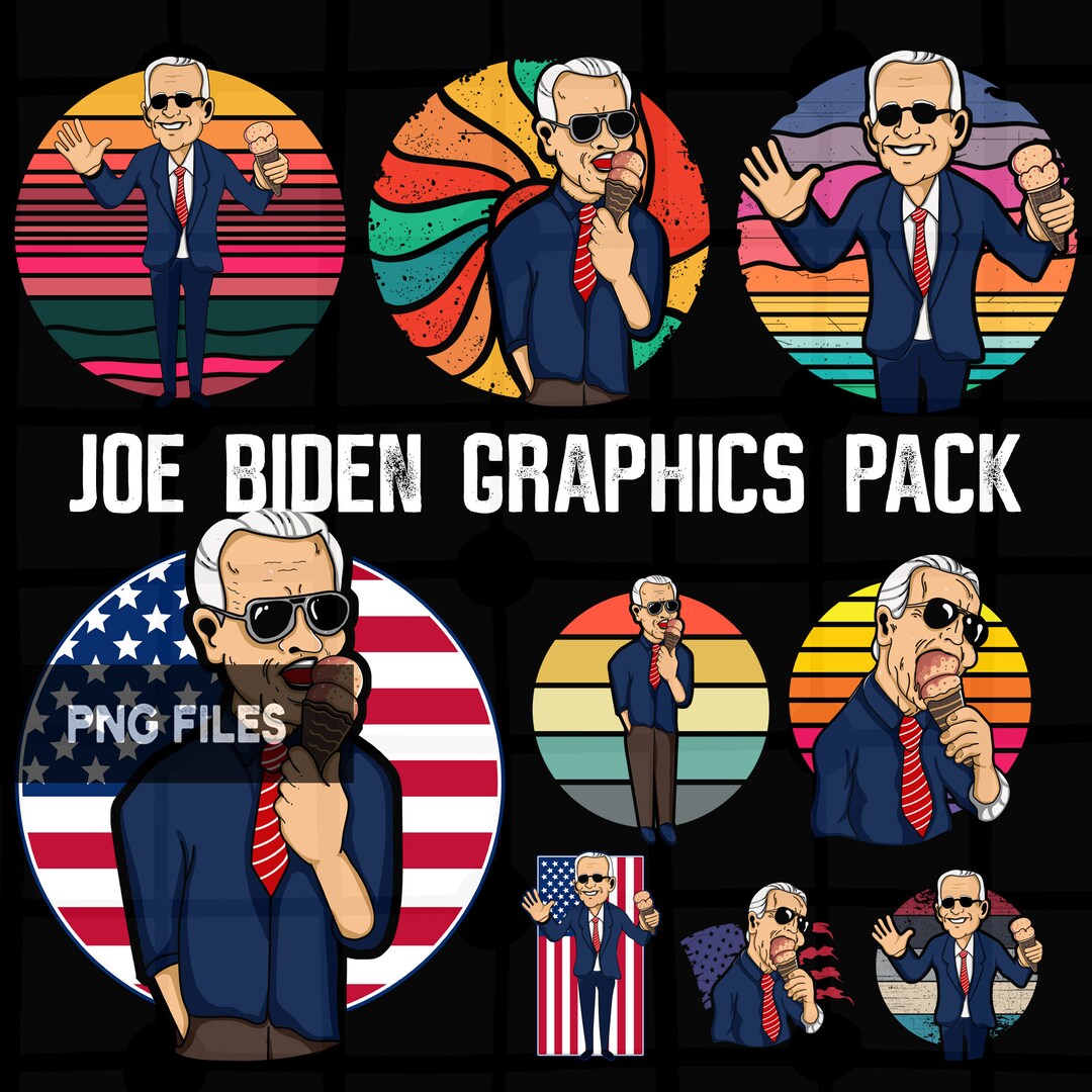 Joe Biden Presidential Graphics Package of Joe Biden in PNG File ...