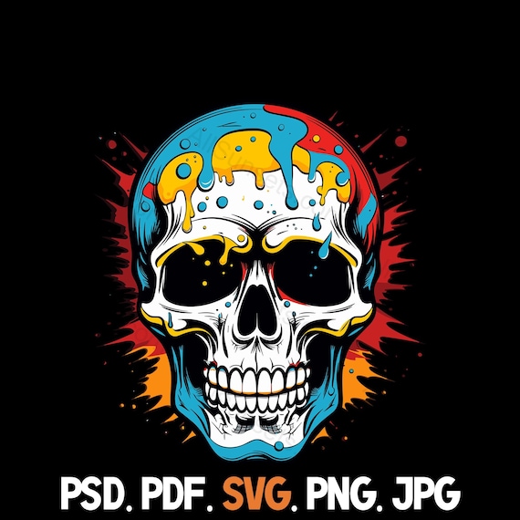 Splash Skull Tattoos