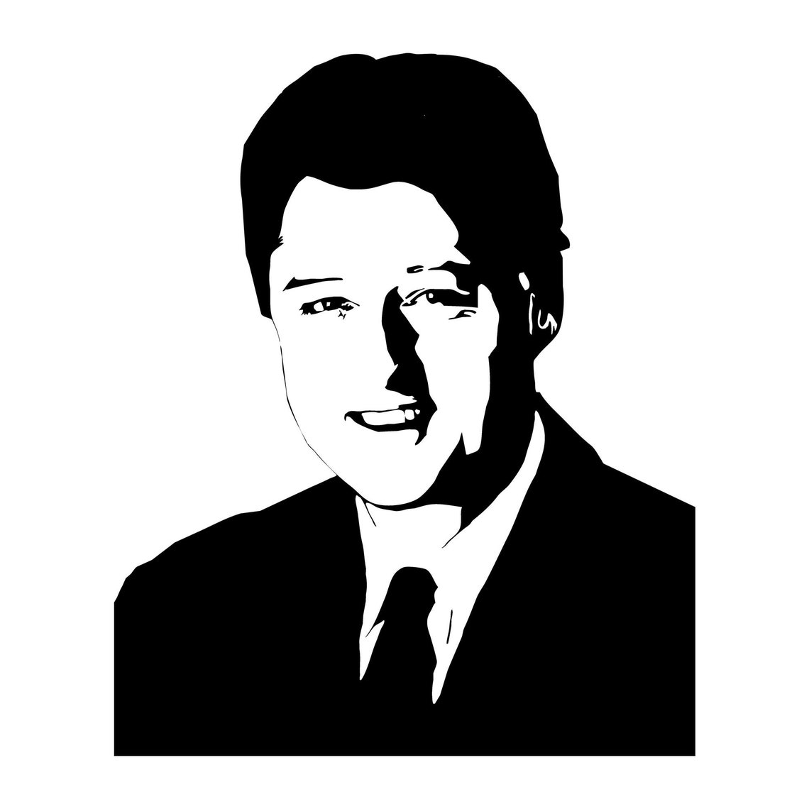 Bill Clinton Presidential Graphics Package Portrait Profile of - Etsy UK