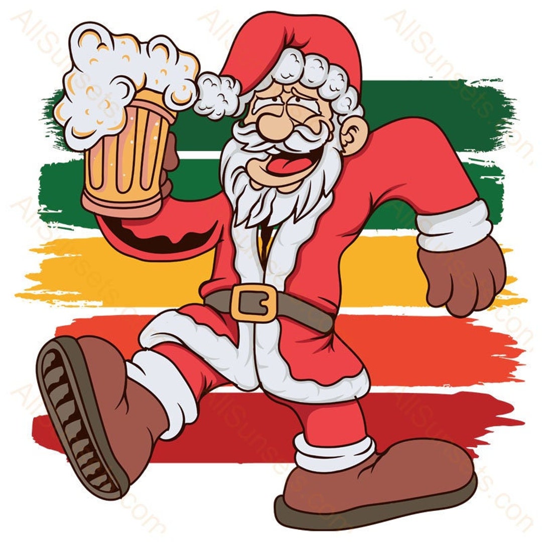 Hd Drunk Santa