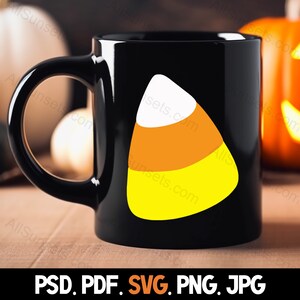 Candy Corn Halloween Costume Svg Png Jpg Psd Pdf File Types Commercial ...