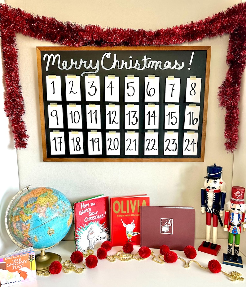 Family Activity Advent Calendar - Printable - Etsy