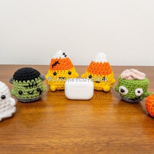 Halloween Ghost Candy Corn Frankenstein Pumpkin Littles Fall Animals ...