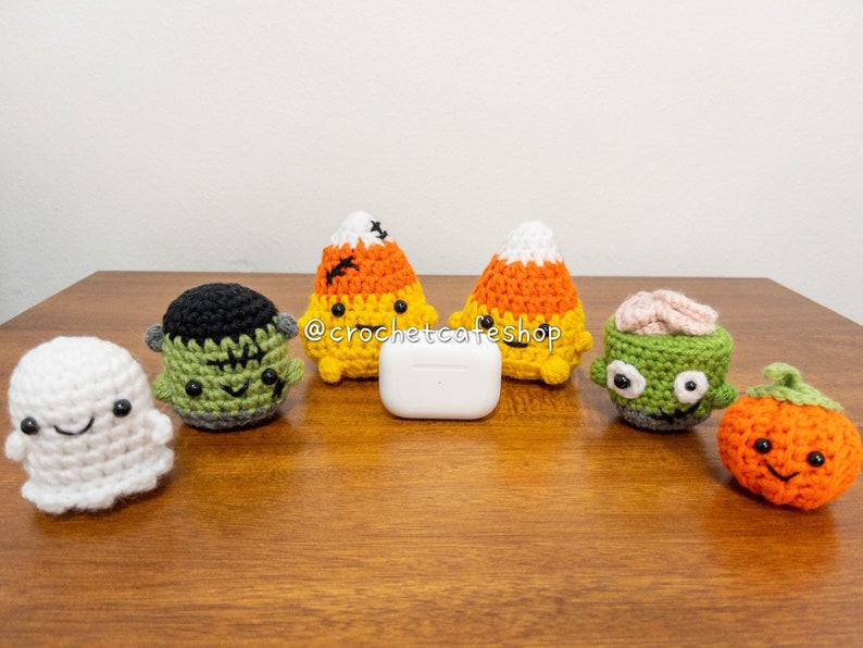Halloween Ghost Candy Corn Frankenstein Pumpkin Littles Fall Animals ...