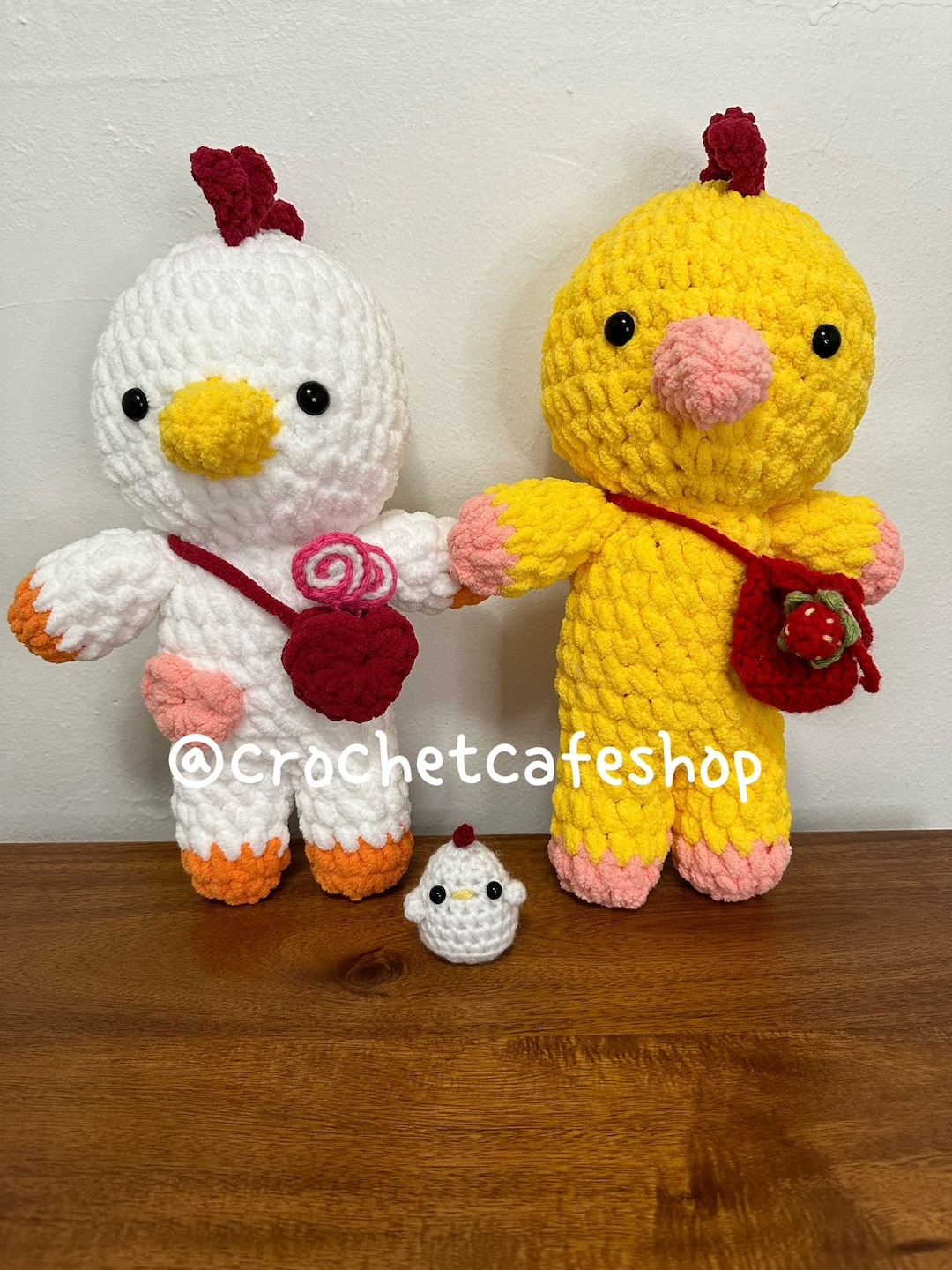 Squishy Hot Chick With Crossbody Chicken Squishmallow Crochetmallow ...
