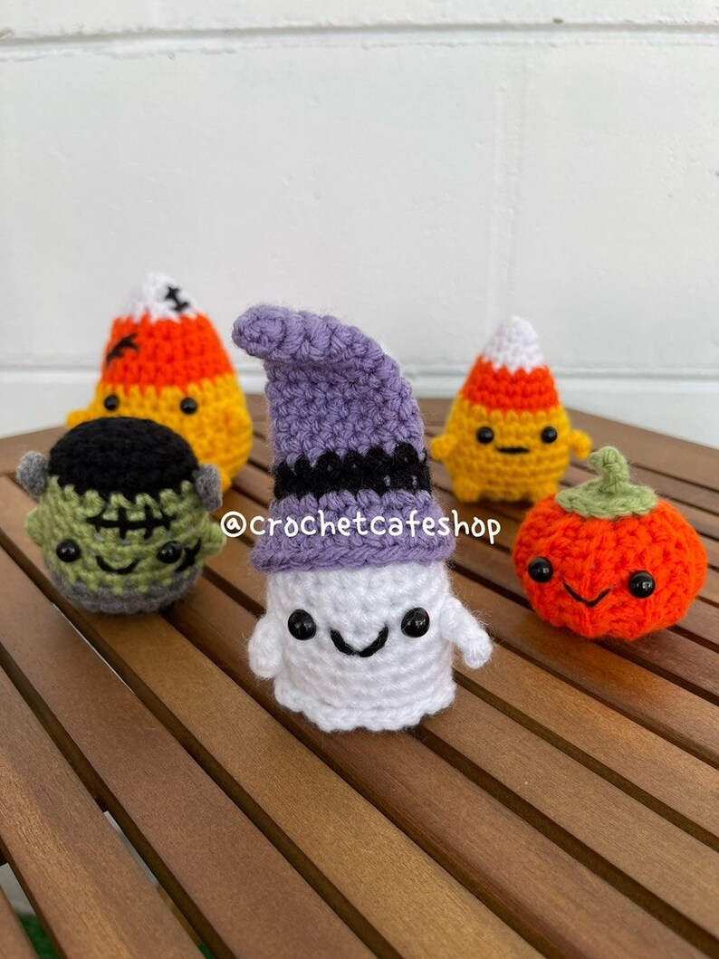 Halloween Ghost Candy Corn Frankenstein Pumpkin Littles Fall Animals ...