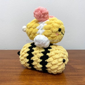 Squishy Sweet Honey Bumble Bees Squishmallow Crochetmallow • Handmade ...