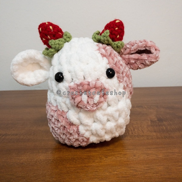 Strawberry Cow Squishy - Etsy