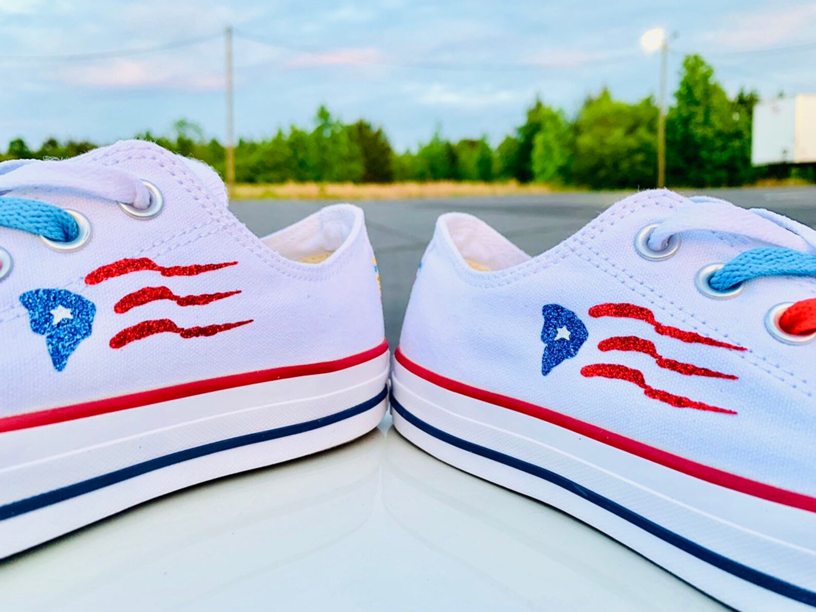 Puerto Rico Shoe Custom Converse | Etsy