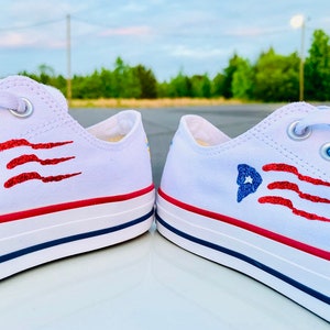 Puerto Rico Shoe Custom Converse - Etsy