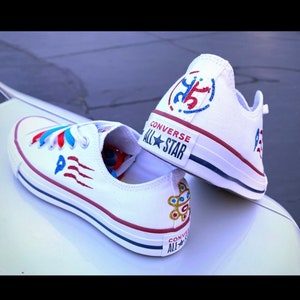 Puerto Rico Shoe Custom Converse - Etsy