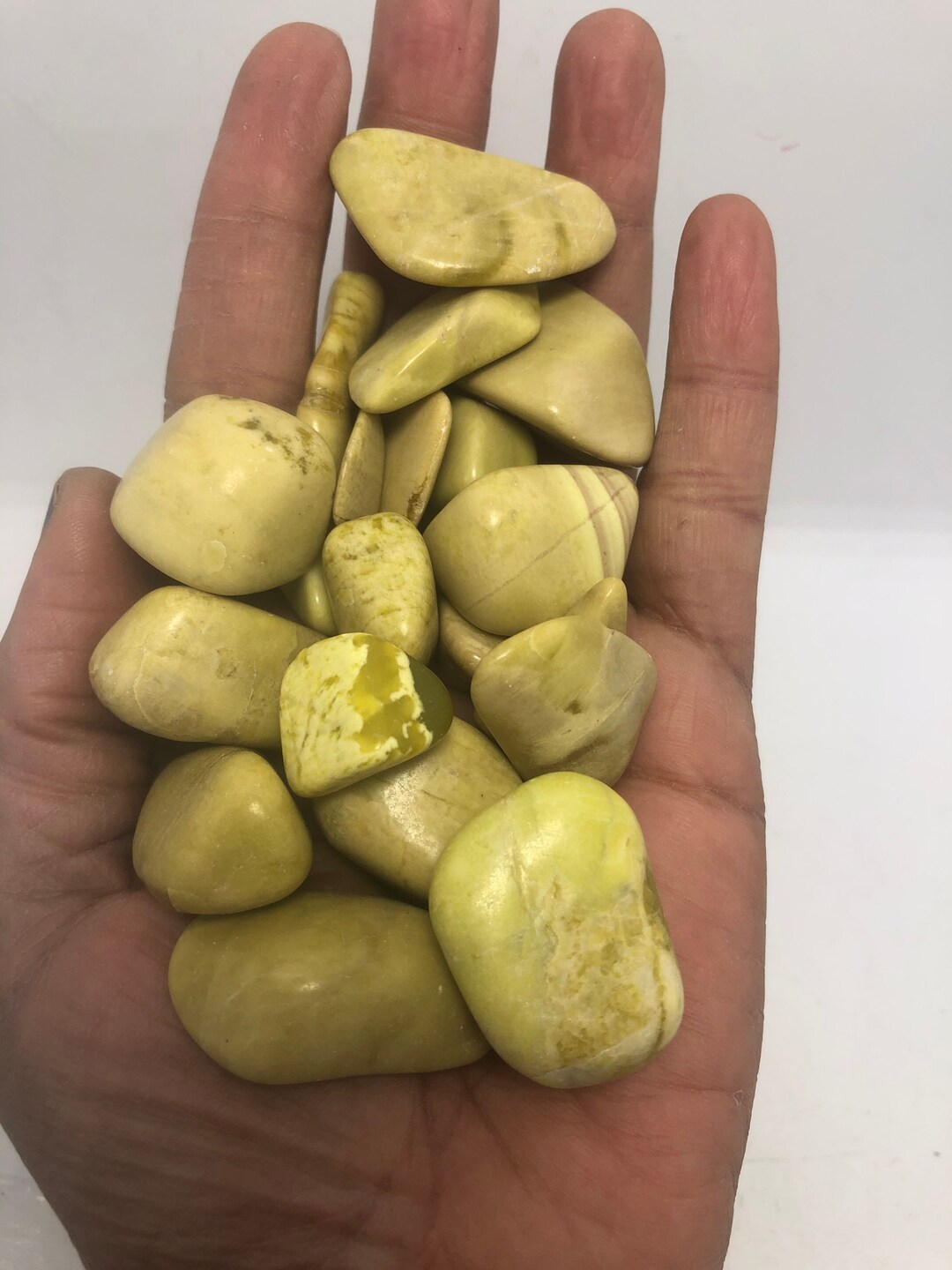 Yellow Jasper Tumble Stones, Polished Crystals (3 Stone Lot) - Etsy UK