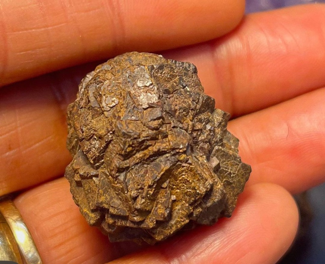 Limonite After Pyrite Prophecy Stone From Morocco - Etsy