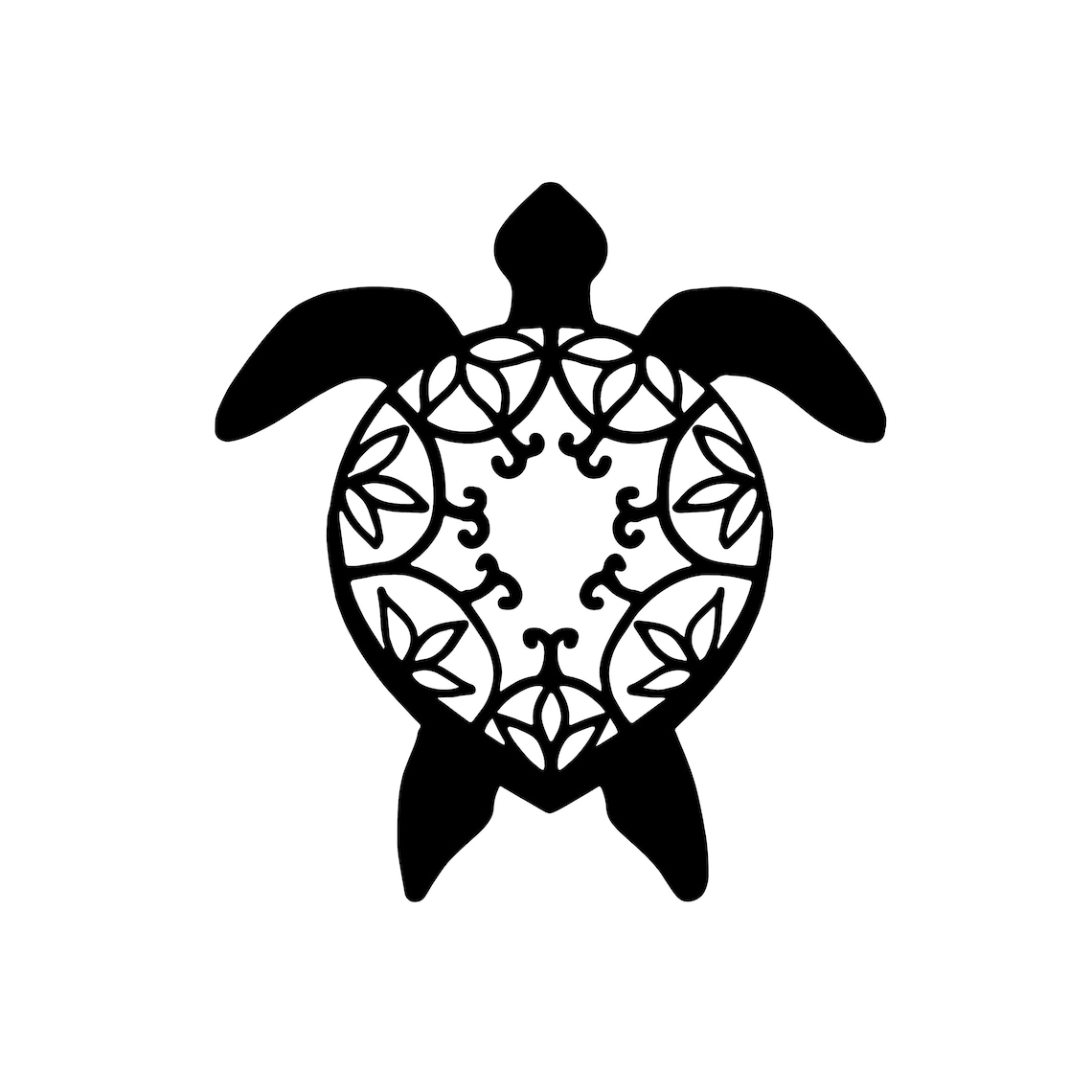 Native Turtle Design Svg, Turtle Clip Art, Native American Design ...