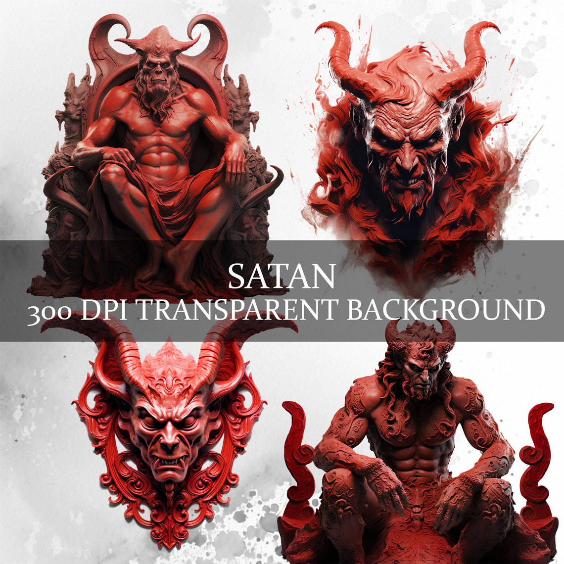20 Satan Clipart Lucifer Clipart PNG Morningstar PNG the - Etsy