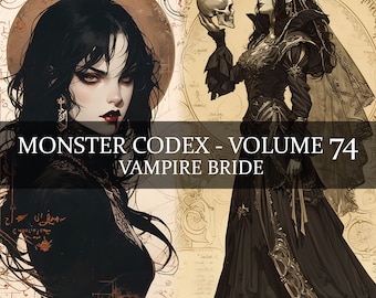 11 Page Monster Bestiary Chapter 74, Monster Encyclopedia Vol 74, 11 ...