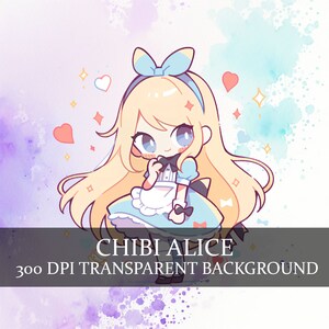 56 Alice in Wonderland Clipart Bundle, Chibi Cheshire Cat PNG, Mad ...