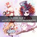 56 Alice in Wonderland Clipart Bundle, Chibi Cheshire Cat PNG, Mad ...