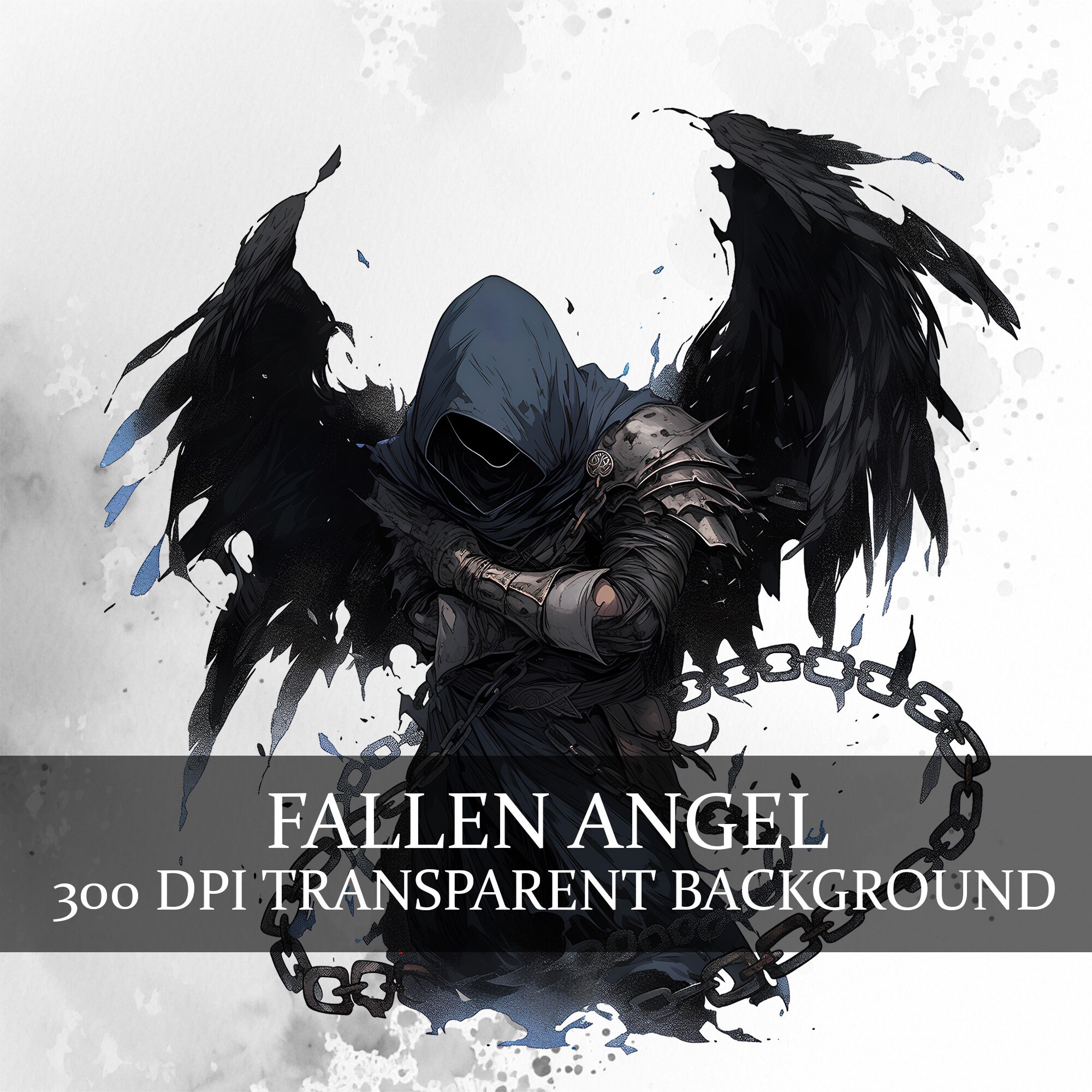 20 Fallen Angel Clipart PNG Bundle Dark Angel Clipart - Etsy