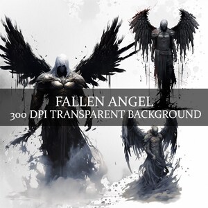 22 Fallen Angel Clipart Png, Dark Angel Clipart, Armored Angel ...