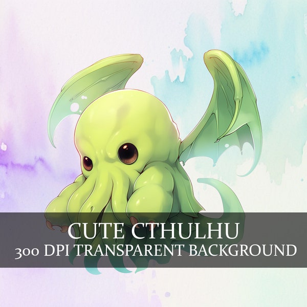 Cute Cthulhu - Etsy