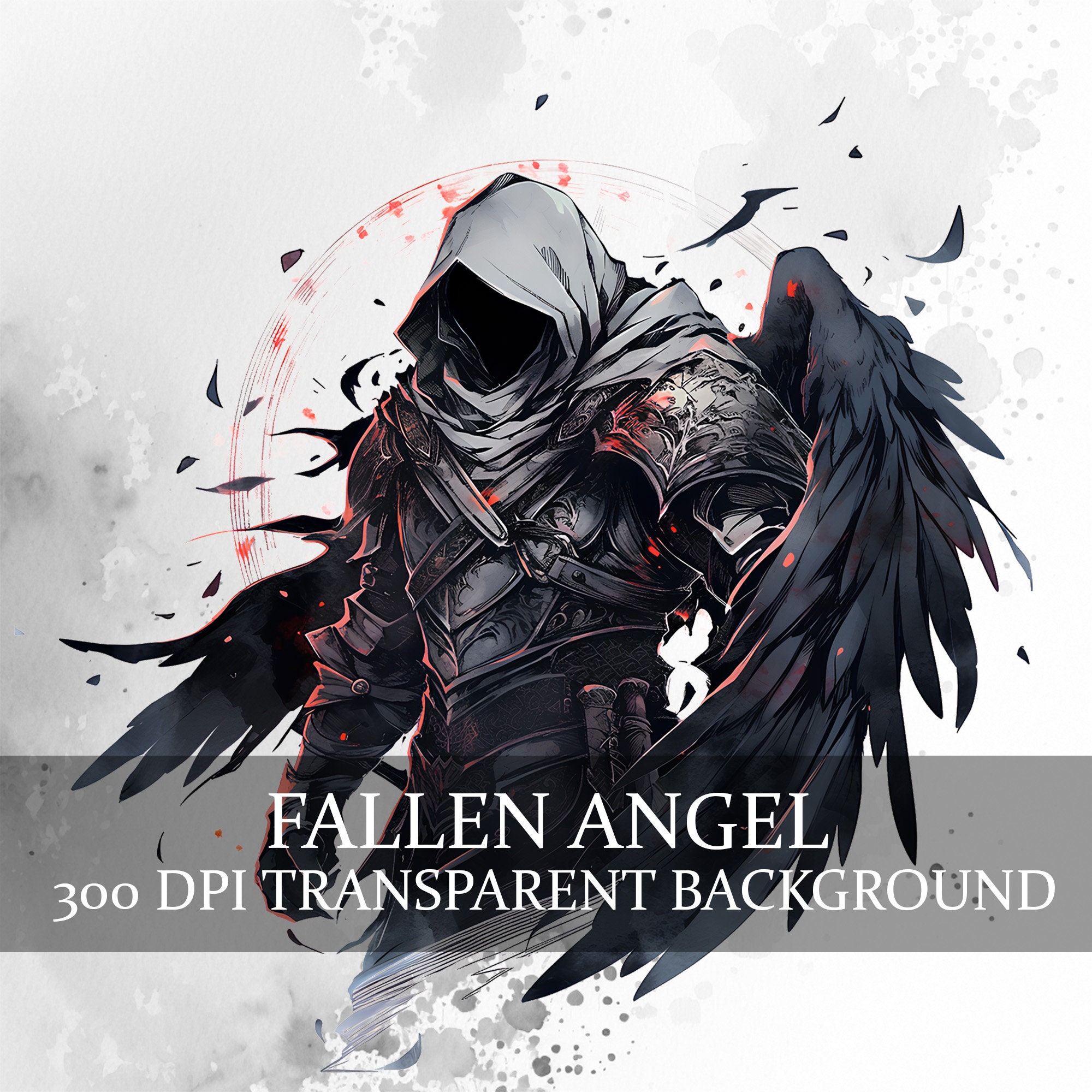 20 Fallen Angel Clipart Png Dark Angel Clipart Armored Angel - Etsy Canada