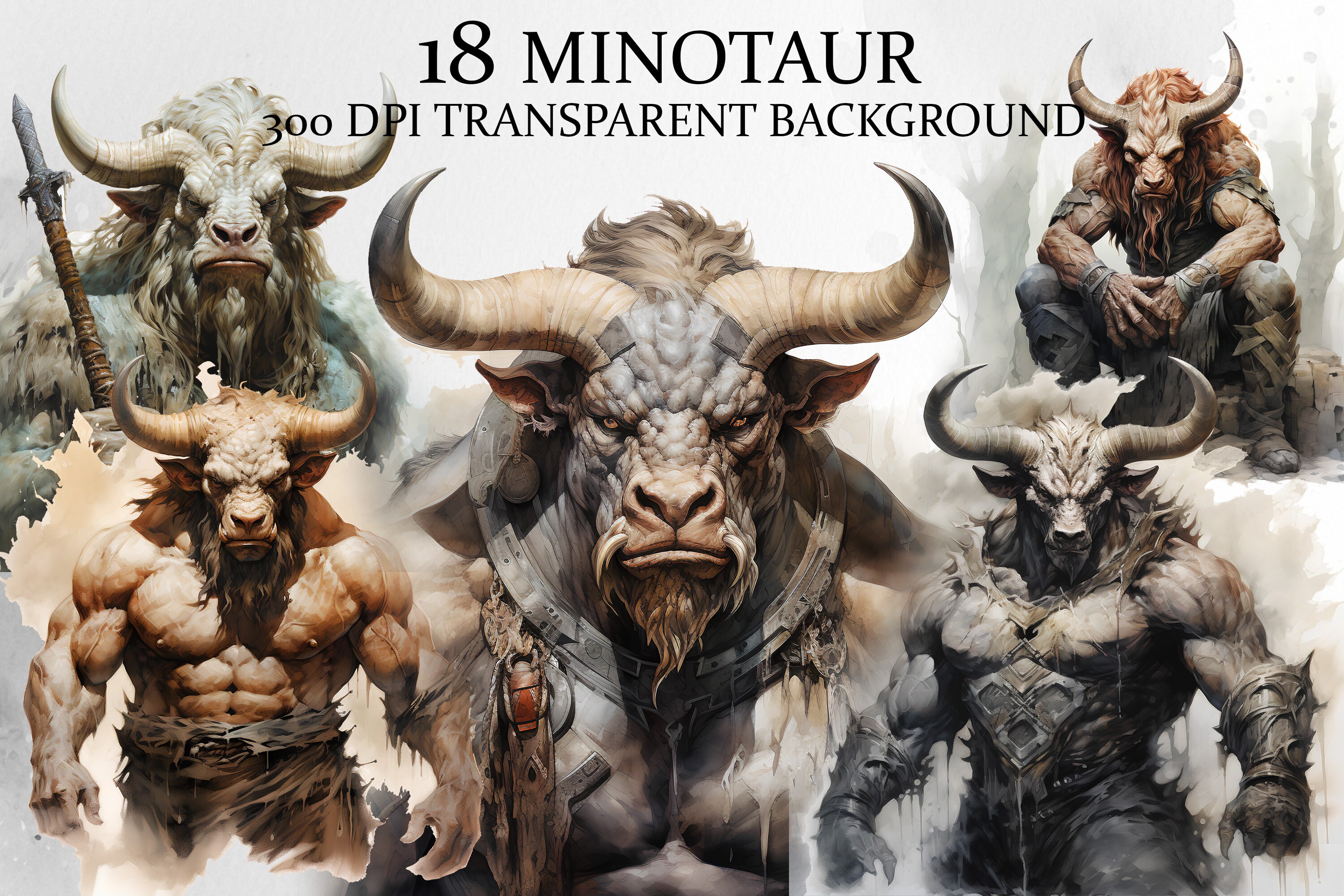 Minotaur Clipart