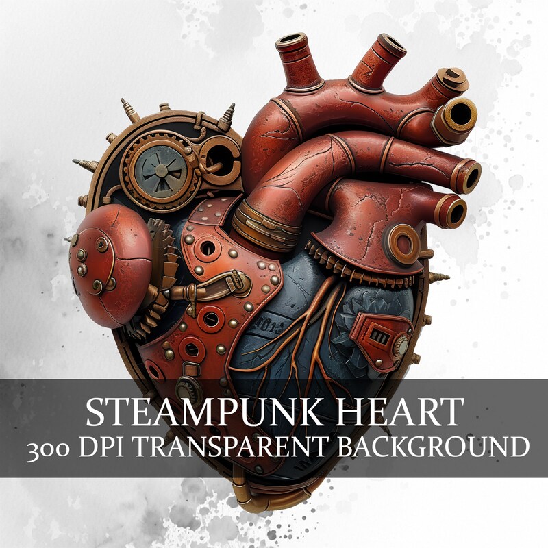 Steampunk Hearts - Etsy