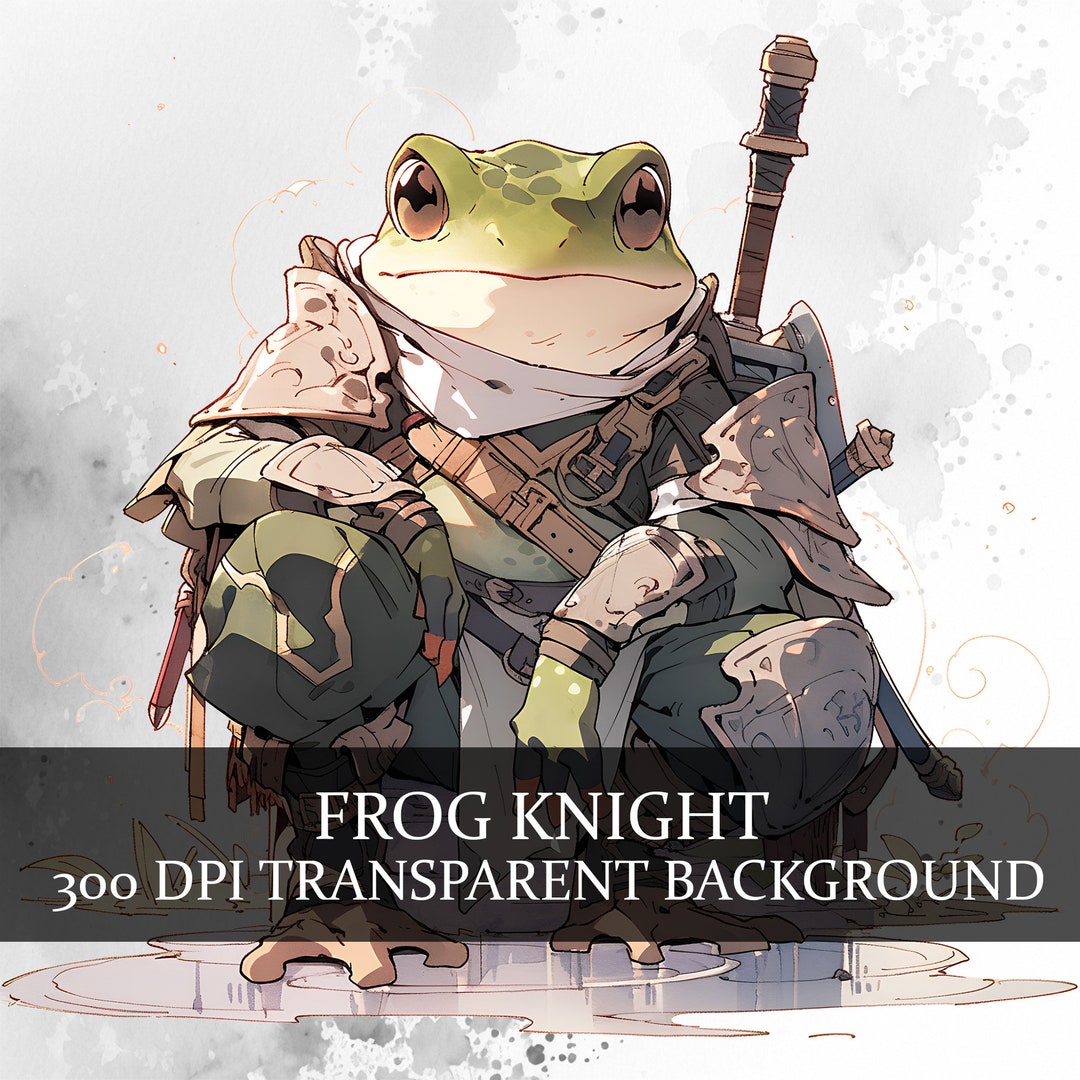 13 Frog Knight Clipart Png, Fantasy Frog Knight Clipart, Armored Frog ...
