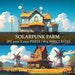 18 Solarpunk Farm Desktop Wallpaper 16:9 Aspect Ratio JPG, Solar Punk ...