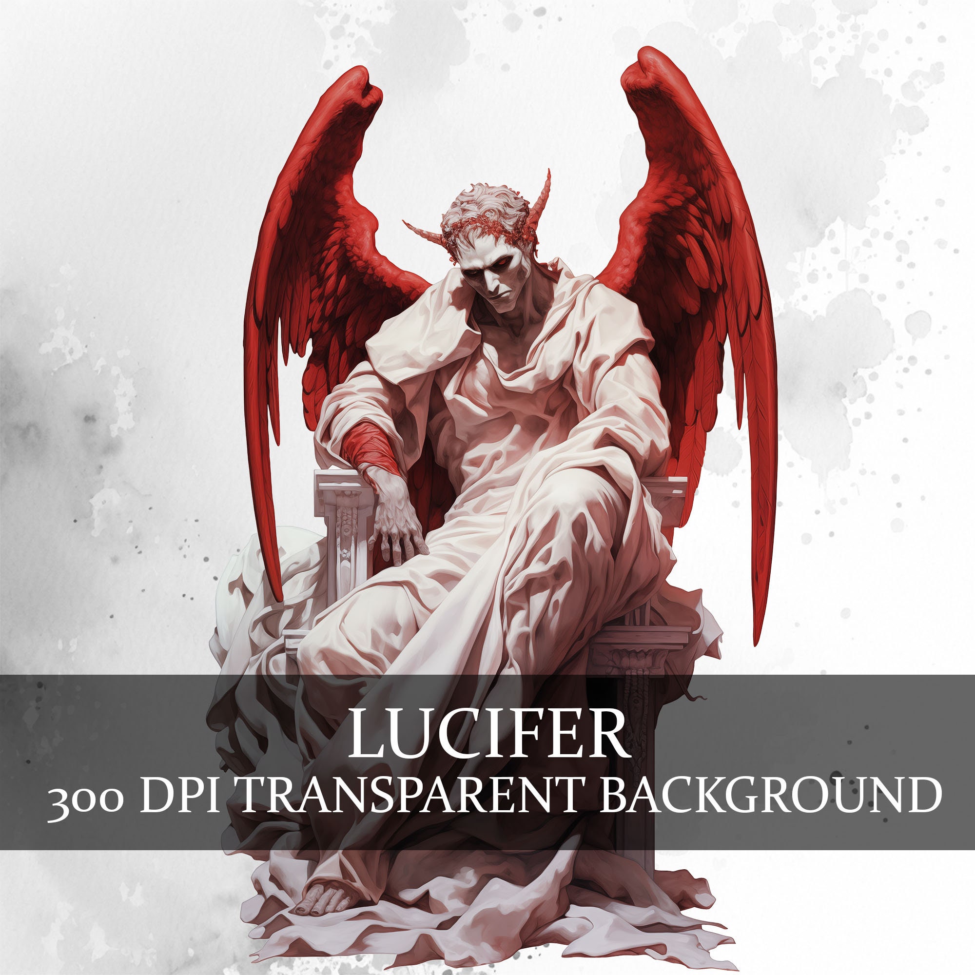 12 Satan Clipart Lucifer Clipart PNG Morningstar PNG the - Etsy