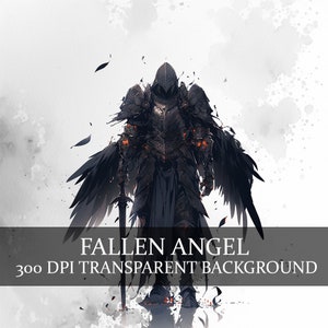 15 Fallen Angel Clipart Png, Dark Angel Clipart, Armored Angel ...