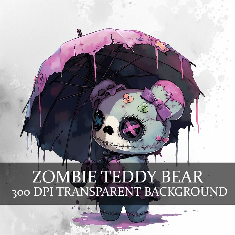 Zombie Bear - Etsy