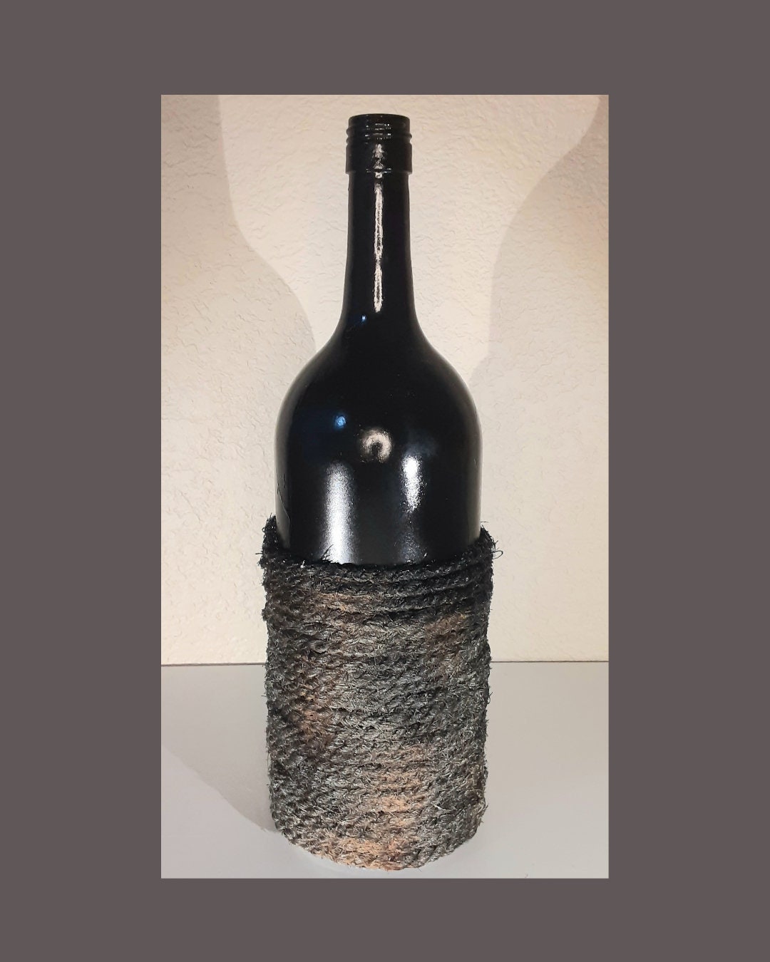 PHD Rope Vase, Black & Gold - Etsy