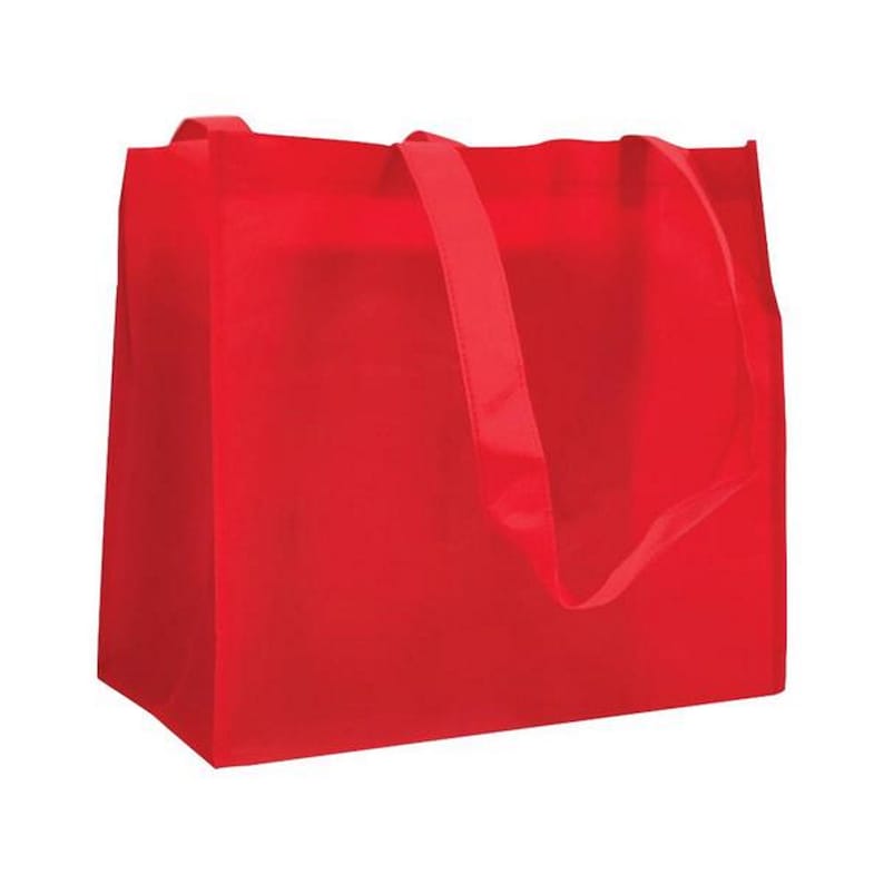 6 Pcs Reusable Shopping Tote Bag-grocey Bag 20"w X 16"h X 6"d- Extra ...