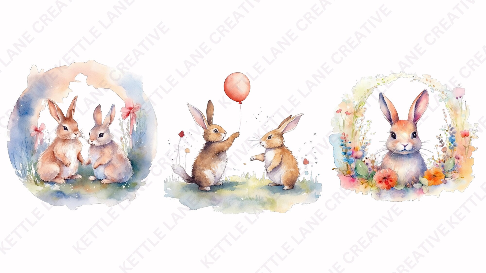 Forest Animals Clipart Watercolor, Commercial Use, Transparent Pngs ...