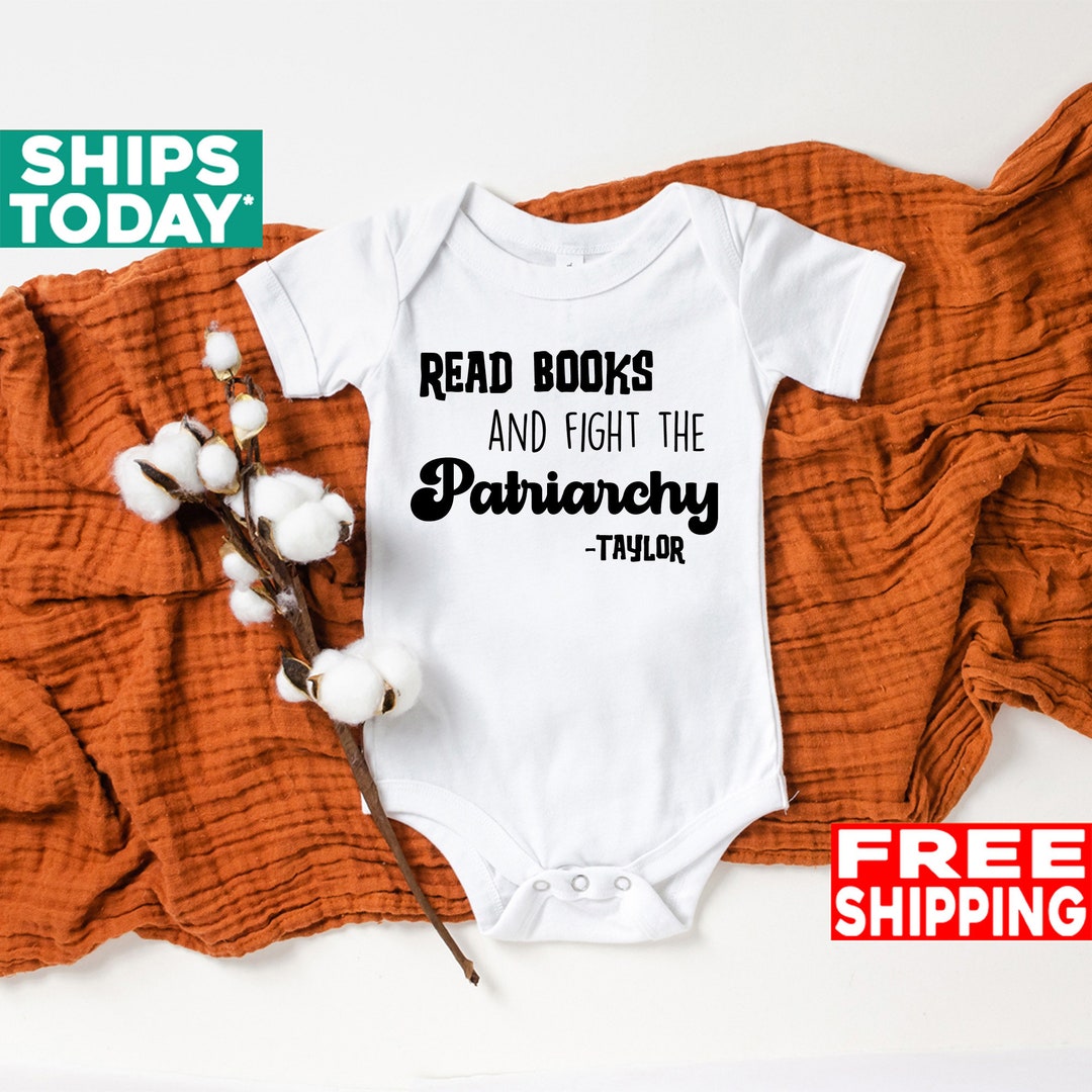 Read Books Patriarchy Baby Onesie® Customized Patriarchy Onesie® Custom ...