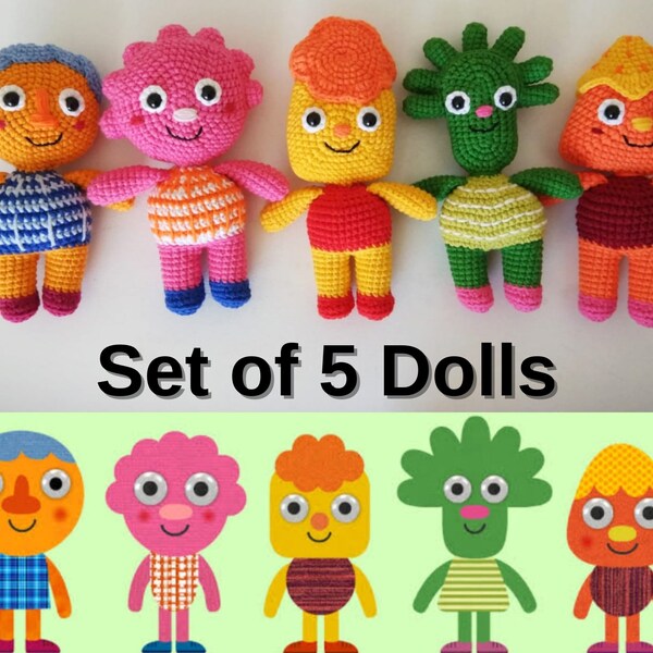 Super Simple Songs Noodle Crochet - Etsy